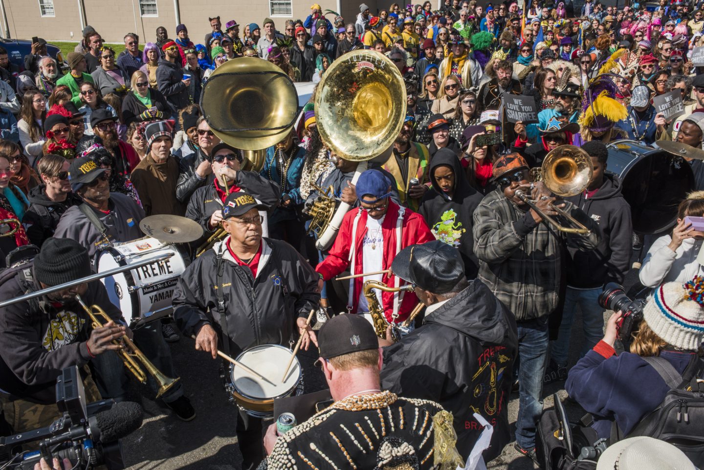 Lundi Gras 2020: Red Beans & The Dead Beans Parades